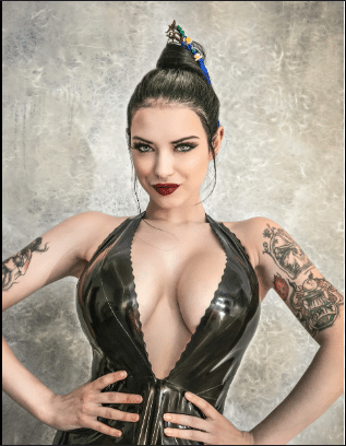 Ruby Alexia Stirs Controversy with Provocative Couture